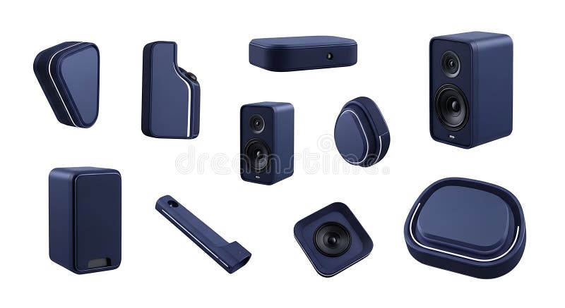 Navy Blue Audio System Stock Illustrations – 13 Navy Blue Audio System ...