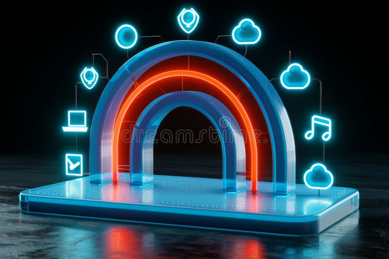 Tech Platform Icons Stock Illustrations – 768 Tech Platform Icons Stock ...