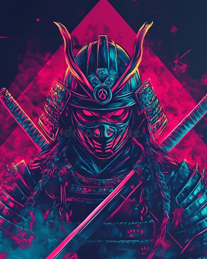 Ninja Sketch High Quality Hyper Realistic Illustrations Stock ...