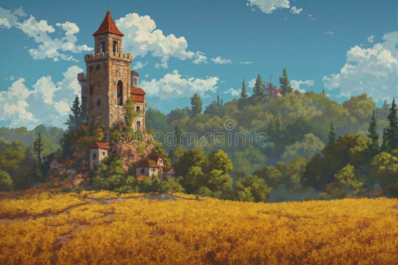 Pixel Village Stock Illustrations – 2,643 Pixel Village Stock ...