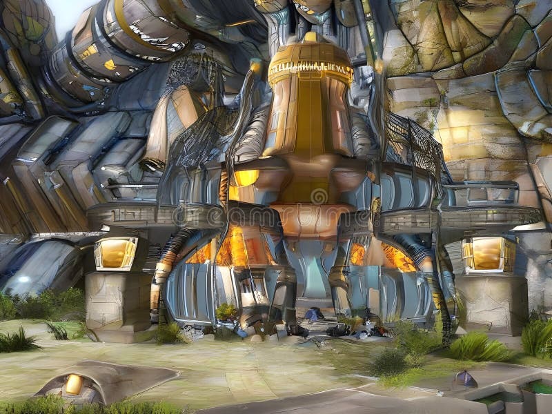 Painterly Image of the Funky Chromecore Odyssey Adventure Wonderlands ...