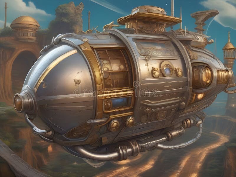 Painterly Image of the Funky Chromecore Odyssey Adventure Wonderlands ...