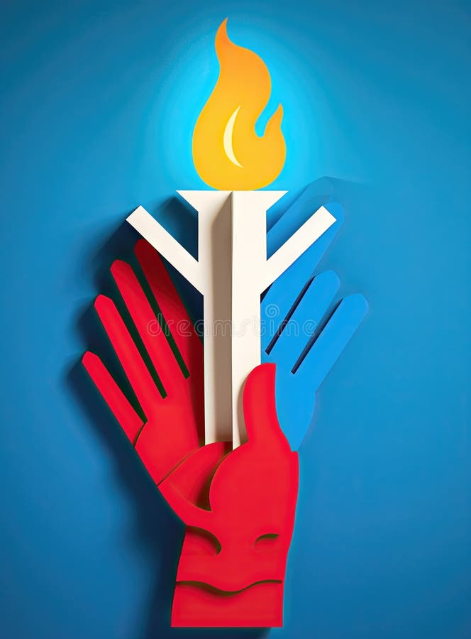 AI Generated Paper Composition Background for Pentecost or Trinity ...