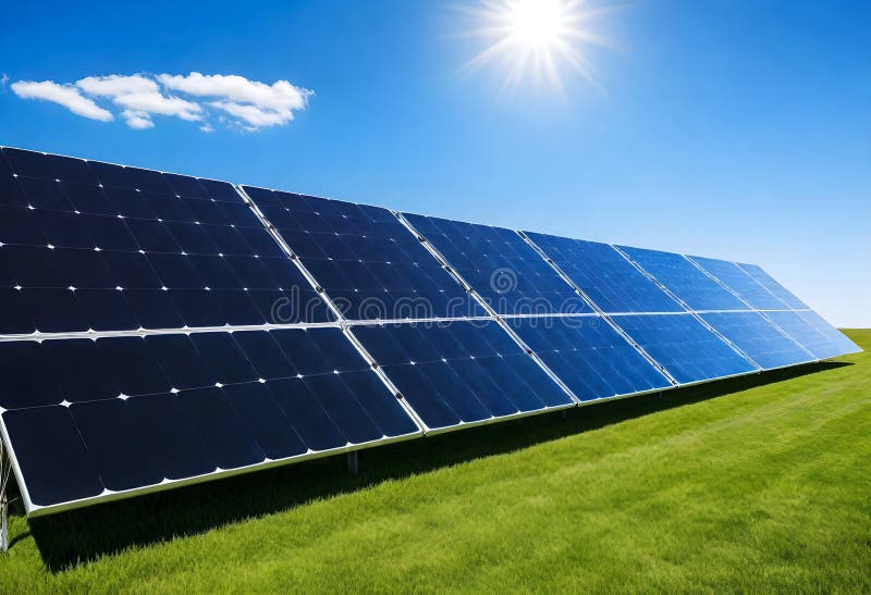 A Photo Of A Solar Solar Powered Solar Powered Solar System Stock Illustration Illustration Of