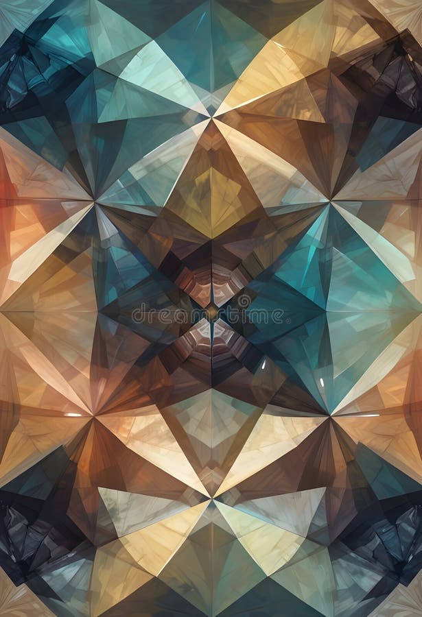 Geometric Diamond Pattern Abstract Photography for Modern Design ...