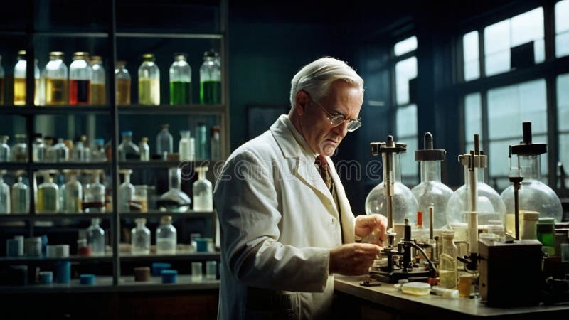 Photorealistic AI Image of Alexander Fleming: Discoverer of Penicillin ...