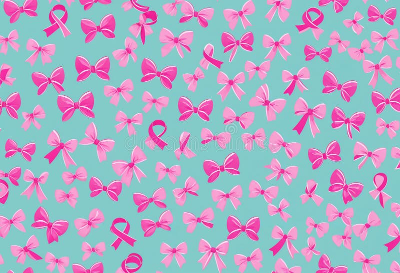 Cancer Ribbon Pattern Stock Illustrations – 2,216 Cancer Ribbon Pattern ...