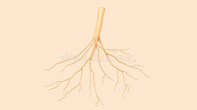 AI-Generated Plant Root System Stock Illustration - Illustration of ...
