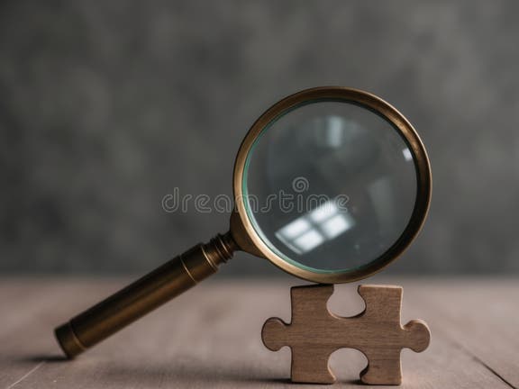 Problem Solving and Root Cause Analysis Concept with Magnifying Glass ...