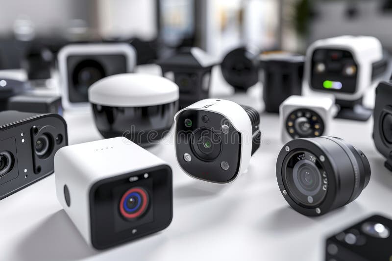 Digital Alarms with Dual Cameras and Loud Crime Signaling Enhance ...