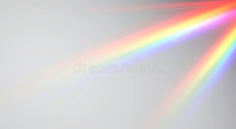 AI-Generated Rainbow Beams stock illustration. Illustration of calming ...