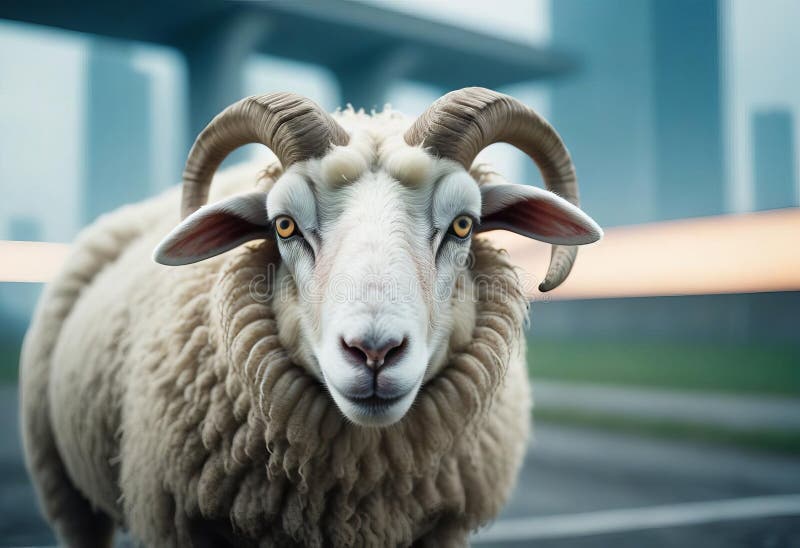 A real sheep stock illustration. Illustration of sheep - 328186845