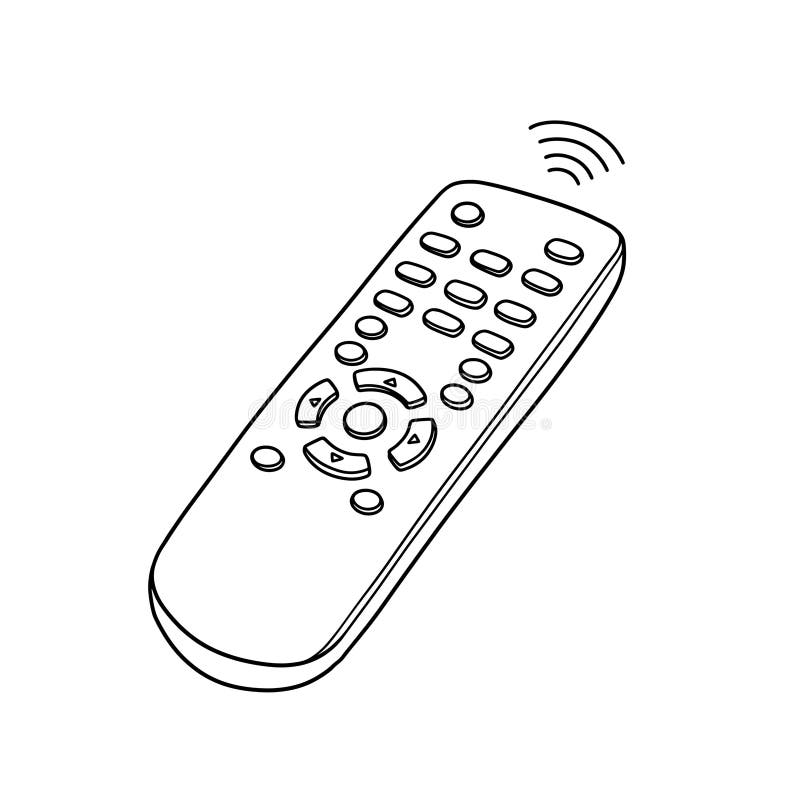 AI Generated Remote Control Stock Illustration - Illustration of gadget ...