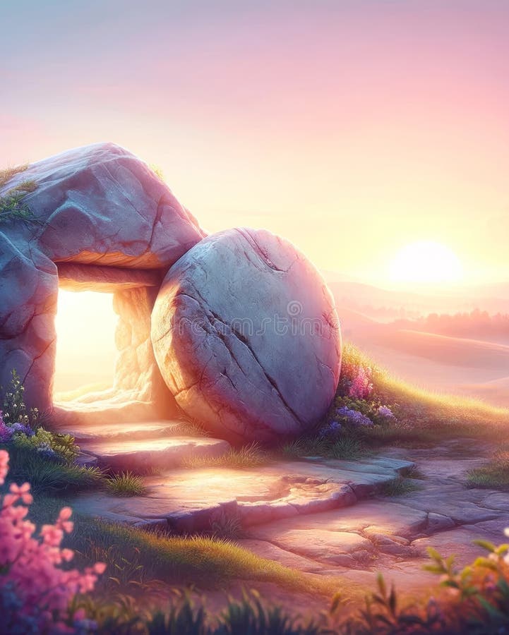 Easter Morning Empty Tomb Salvation Sacrifice Crucifixion Jesus Sunday ...