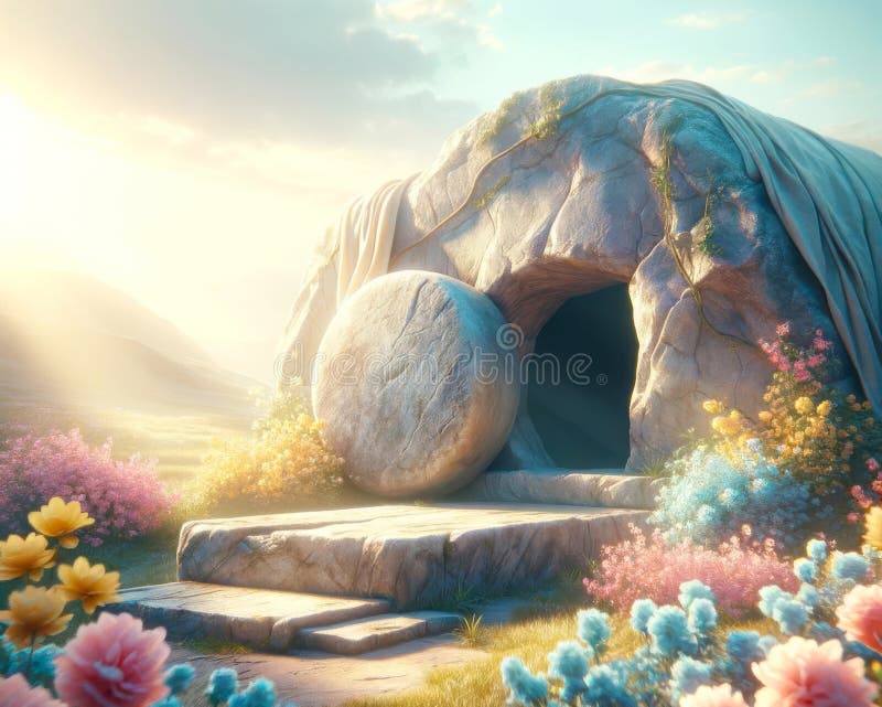 Easter Morning Empty Tomb Salvation Sacrifice Crucifixion Jesus Sunday ...