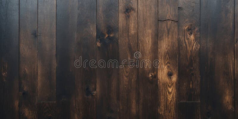 Rich Brown Wood Planks Texture Background. Stock Image - Image of ...