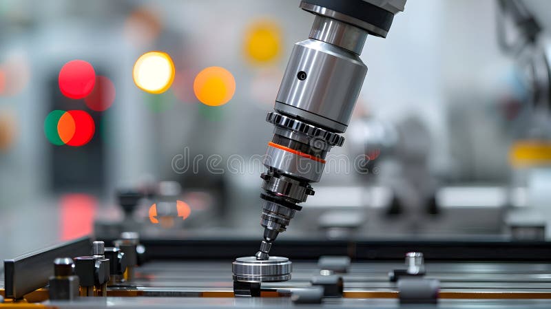 AI-Generated Robotic Precision Stock Photo - Image of high, iron: 375214824