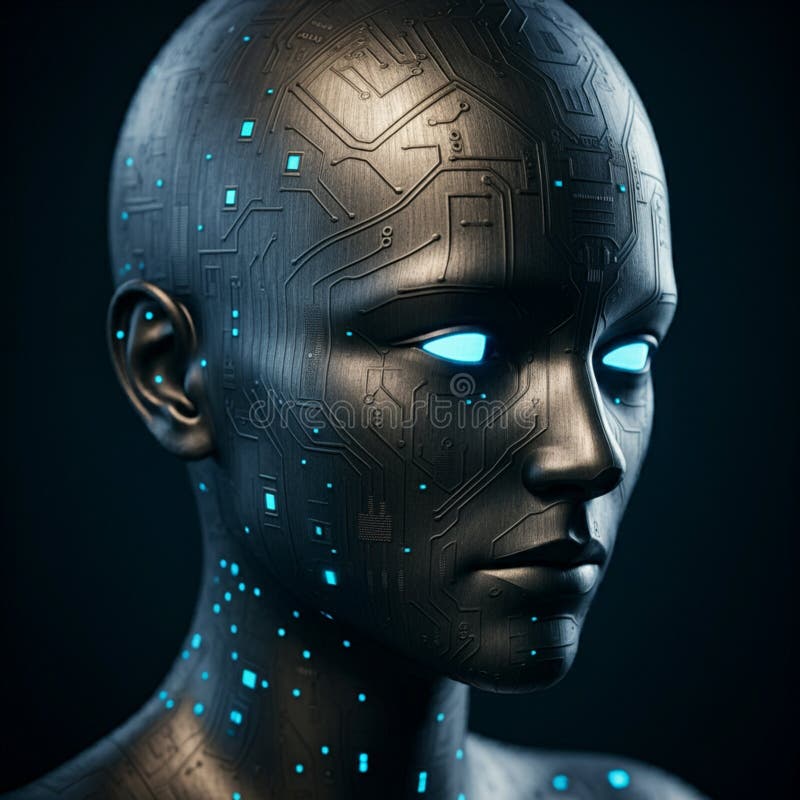 AI-Generated Robots Representing Advanced Technology and Innovation ...