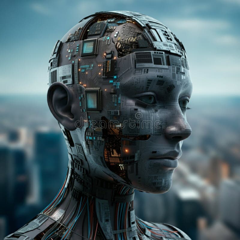 AI-Generated Robots Representing Advanced Technology and Innovation ...