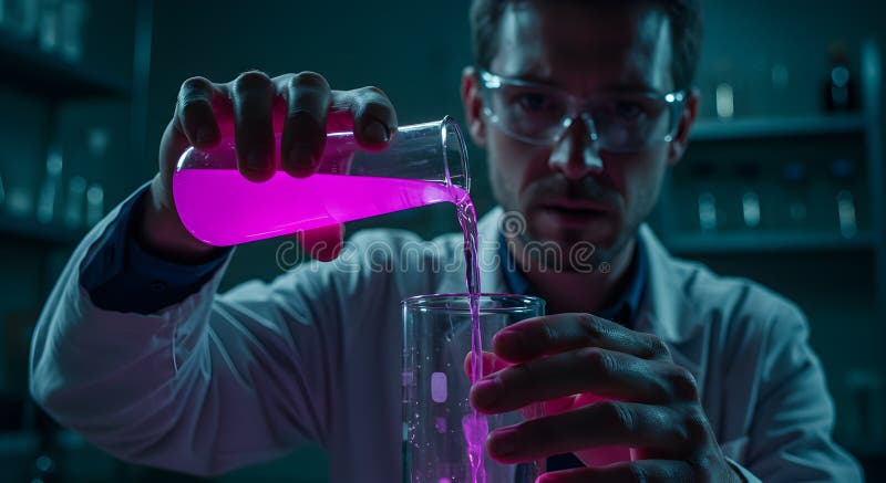 AI-Generated Science Experiment Stock Illustration - Illustration of ...