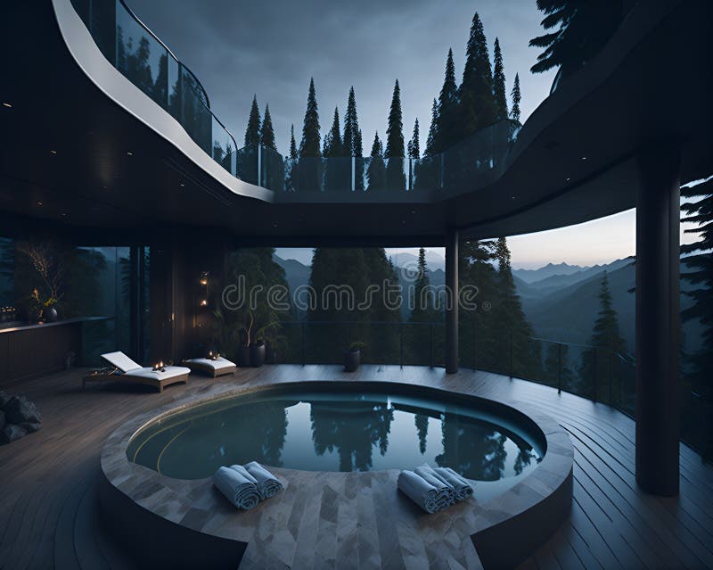 Mountain Pool Reflection Stock Illustrations – 232 Mountain Pool ...