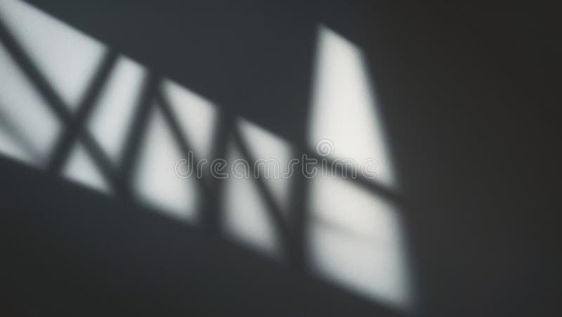 Shadows a Mysterious Close Up View of Shadows with the Darkness Stock ...