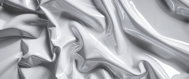 Shiny Crumpled Plastic Texture for Creative Design Projects Stock Image ...