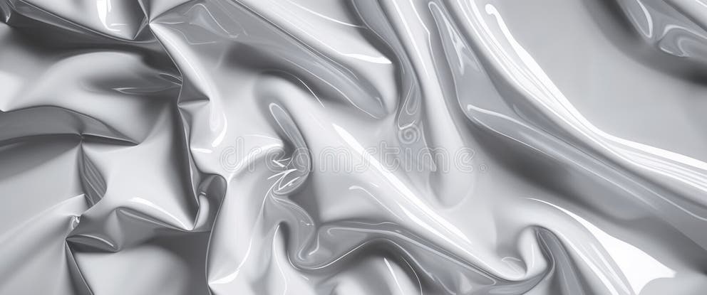 Shiny Crumpled Plastic Texture for Creative Design Projects Stock Image ...