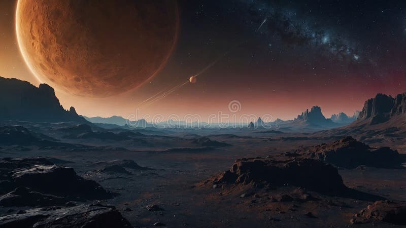 Space Landscape Background Stock Illustrations – 293,505 Space ...