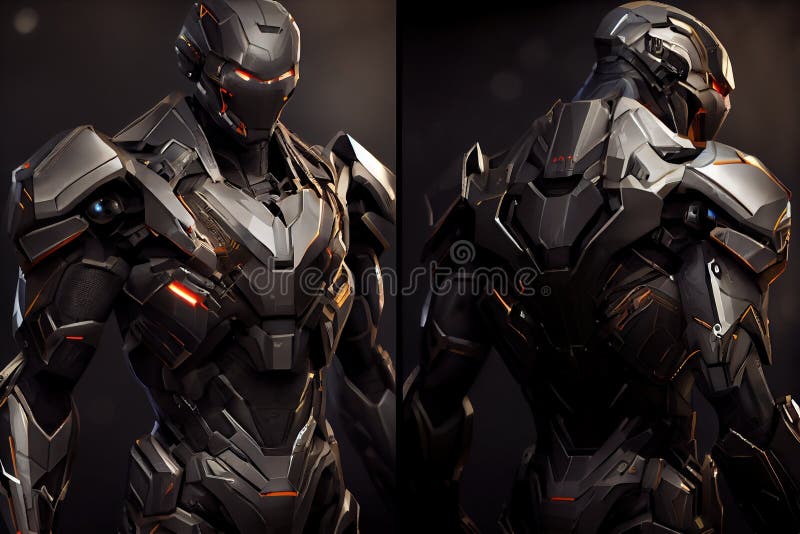 The Futuristic Mechanized Suit: a High-Tech Masterpiece Made with ...