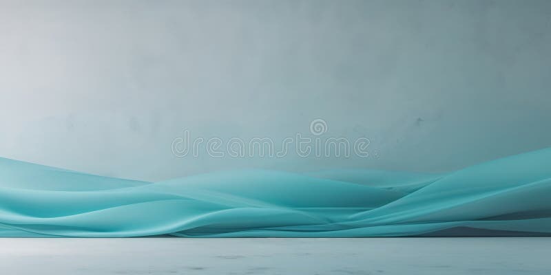 Smooth Blue Gradient Transition in Teal and Sky Blue. Stock Image ...