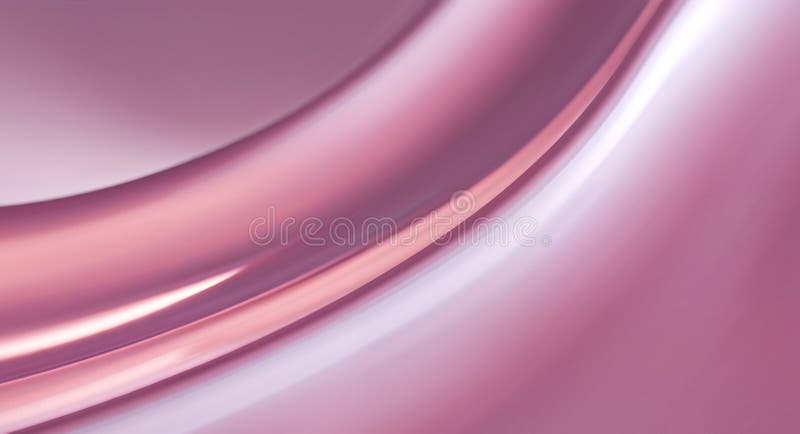 Soft Gradient Reflection on a Pink Metallic Background Stock Photo ...