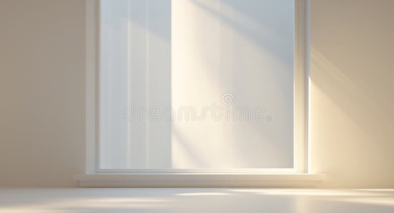 Soft Rays Streaming through Window in Daylight. Stock Photo - Image of ...