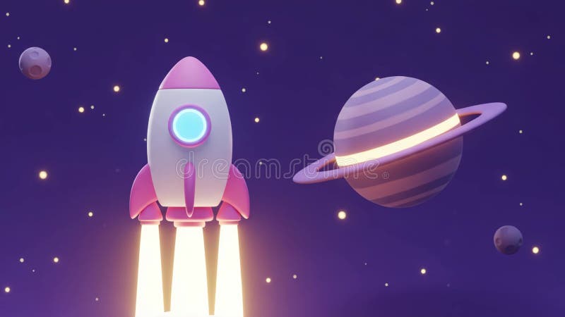 AI-Generated Space Rocket Launch Stock Video - Video of emission, ring ...