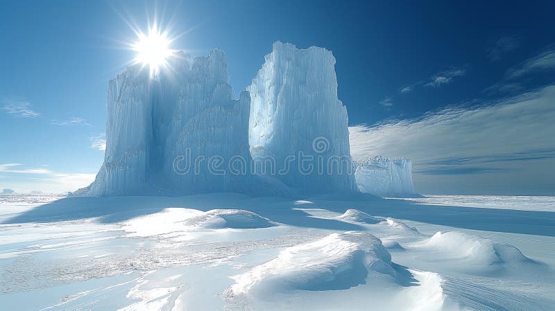 Glacial Majesty - the Spectre Antarctica S Stunning Ice Spire Landscape ...