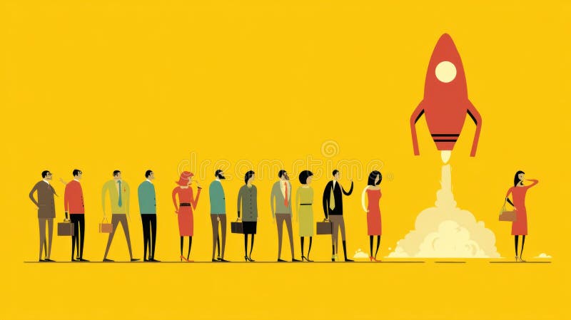 AI-Generated Startup Success Stock Illustration - Illustration of ...