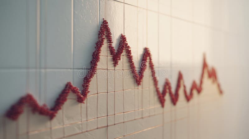 AI-Generated Stock Market Trend Stock Illustration - Illustration of ...