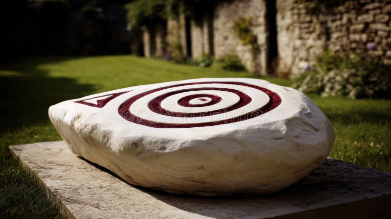 AI-Generated Stone Sculpture Stock Illustration - Illustration of ...