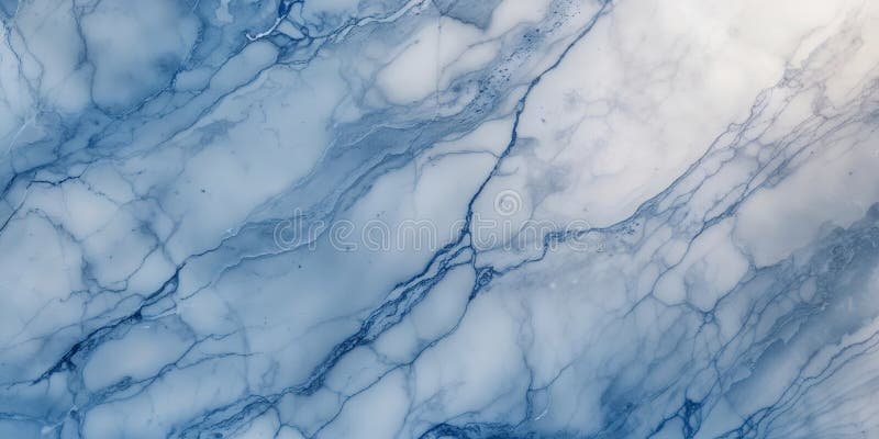 Stunning Blue and White Marble Texture Design Stock Image - Image of ...