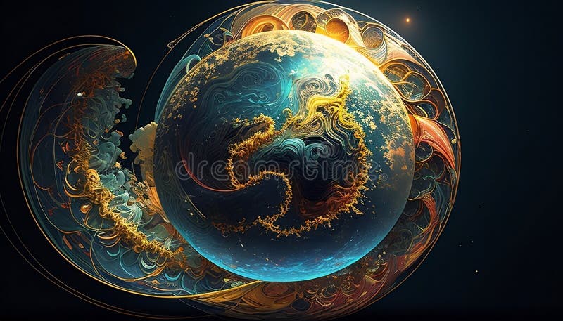 Source Code of the Earth: a Mesmerizing Digital Artwork Made with ...