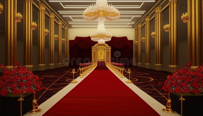 Minimal Backdrop for Award Ceremony, Made with Generative AI Stock ...