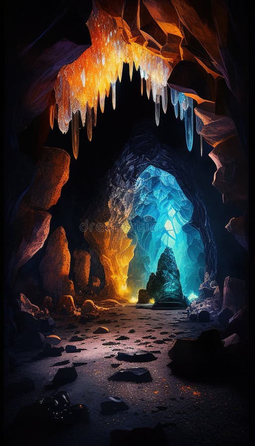 Mystical Beauty and the Beast Backdrop, Made with Generative AI Stock ...