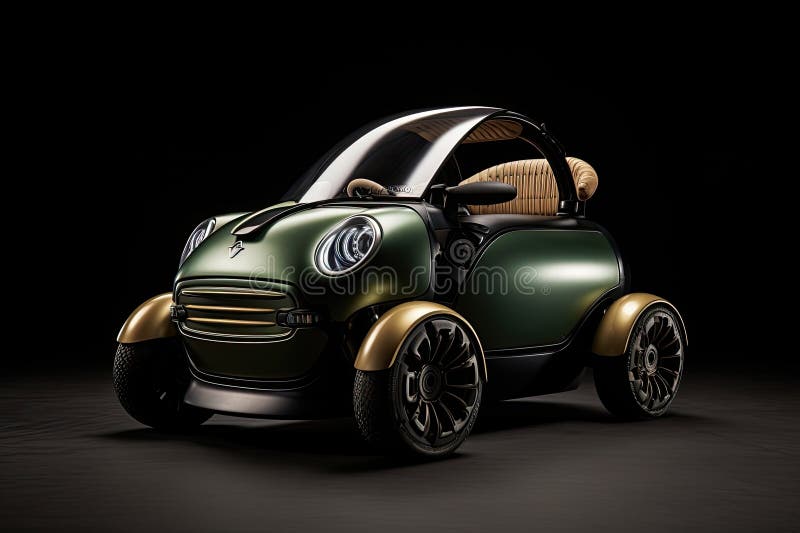Mini Mobility Introduces a Perfect Three-Wheel Mini Car Stock Image ...