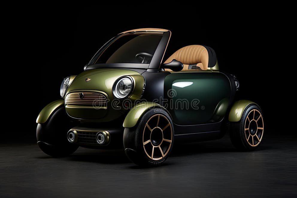 Mini Mobility Introduces a Perfect Three-Wheel Mini Car Stock Photo ...