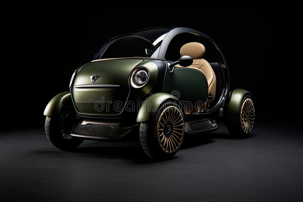 Mini Mobility Introduces a Perfect Three-Wheel Mini Car Stock Image ...