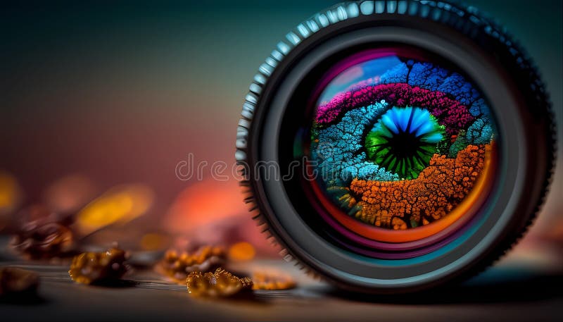 "Sharp Focus" Made with Generative AI Stock Illustration - Illustration ...