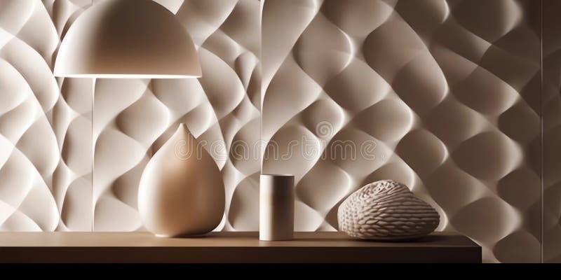 Focused 3D Wallpaper Study, Made with Generative AI Stock Illustration ...