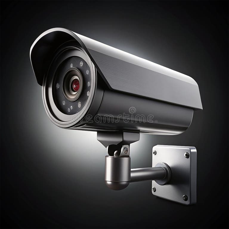 Subtle and Elegant Black Background for Security Camera Design - AI ...