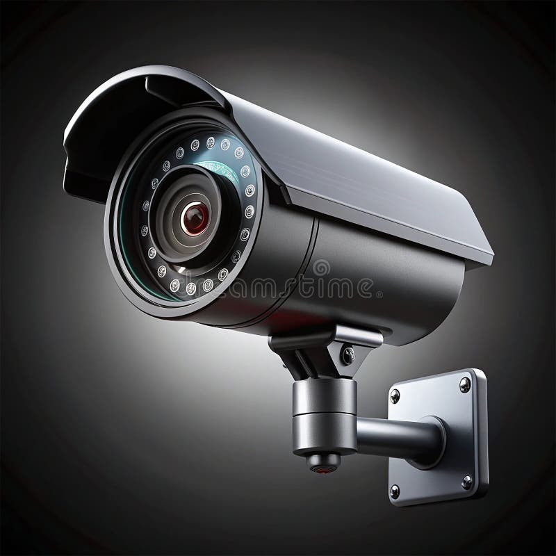 Subtle and Elegant Black Background for Security Camera Design - AI ...