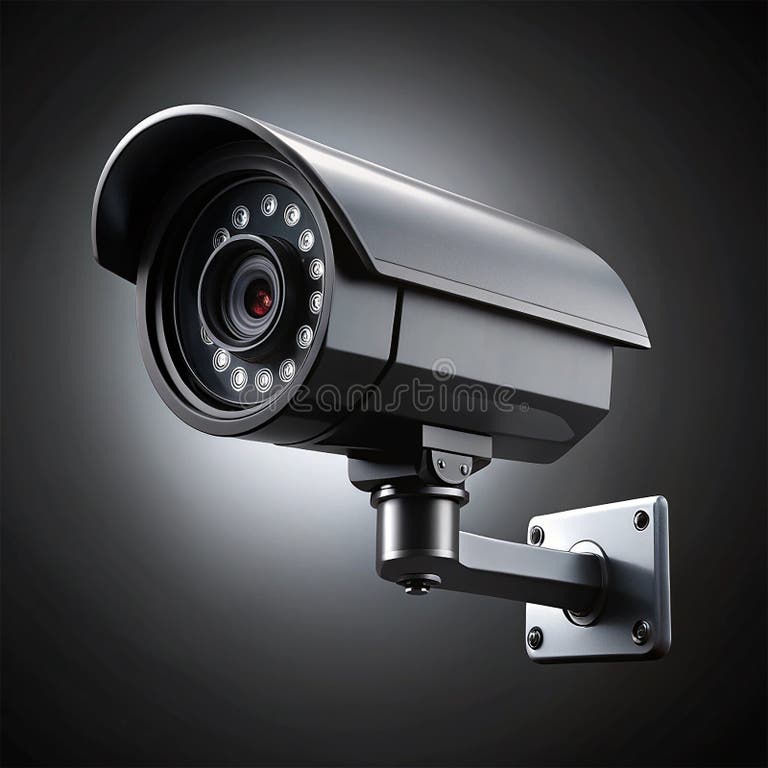 Subtle and Elegant Black Background for Security Camera Design - AI ...